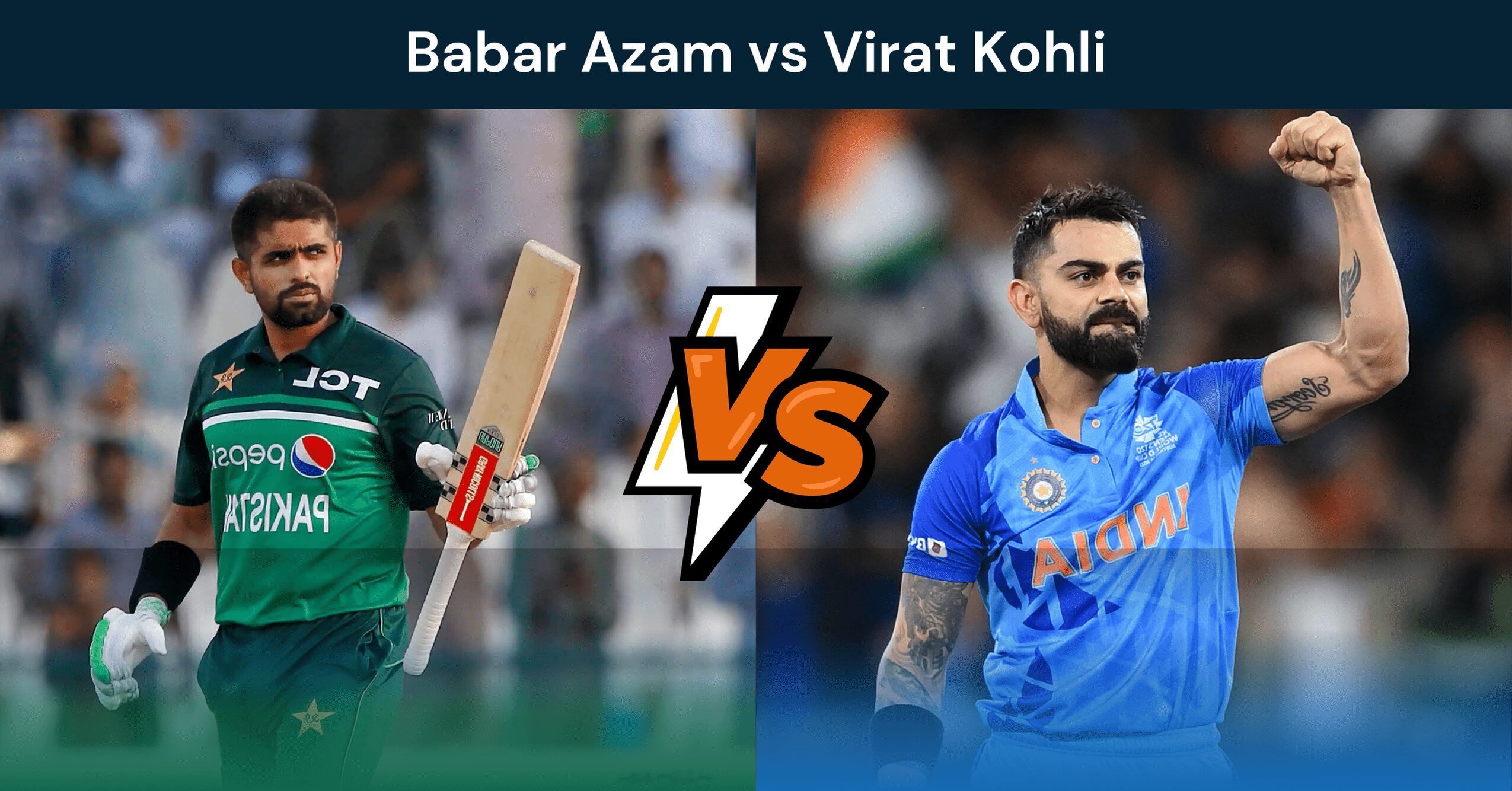 Babar Azam vs Virat Kohli (2025) – T20, Test & ODI Stats