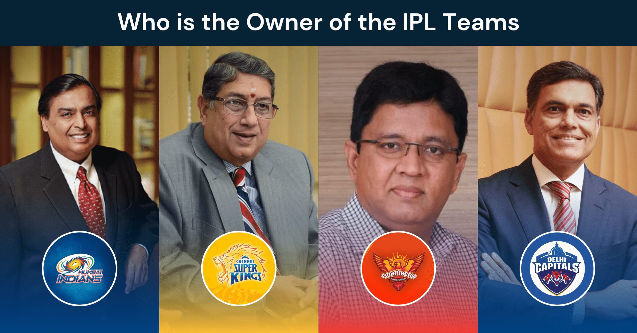 IPL Team Owners Names & Net Worth Details (Updated 2026)