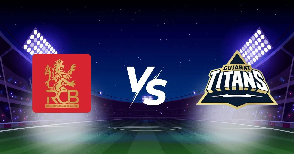 RCB vs GT Head To Head Records In IPL (2025 Stats)