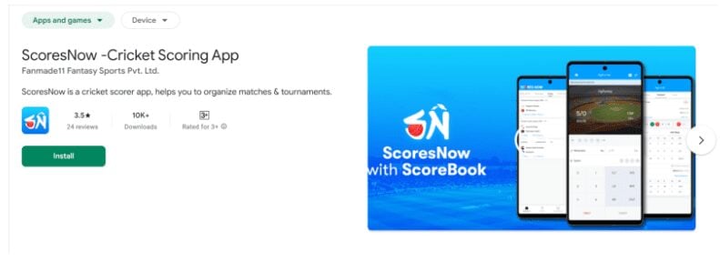 Top 10 Cricket Scoring Apps To Check Live Score (2025 List)