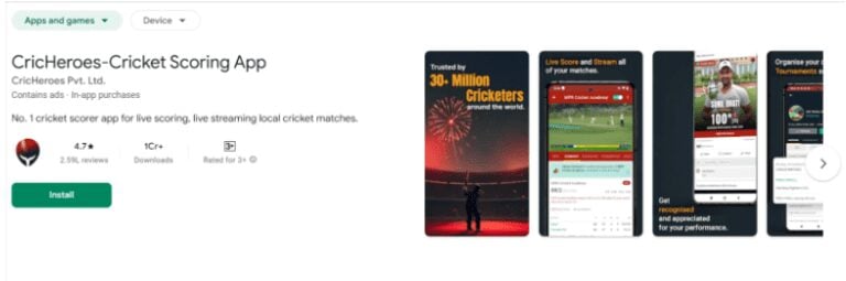 Top 10 Cricket Scoring Apps To Check Latest Scores (2025 Picks)