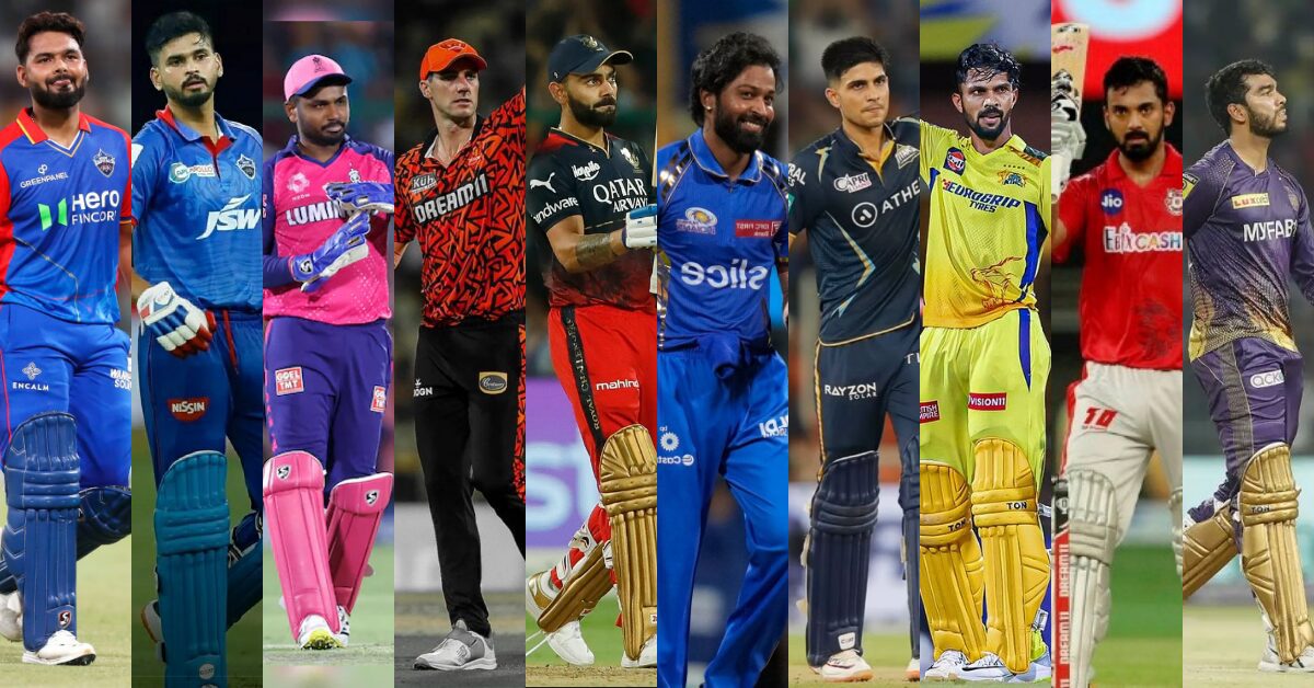 IPL 2025 Captains List: Who’s Leading All 10 Teams?