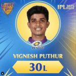 Vignesh Puthur Profile — Age, Career Stats & IPL Journey