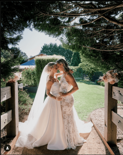 Ash Gardner Married Monica Wright In A Beautiful Ceremony