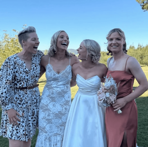 Ash Gardner Married Monica Wright In A Beautiful Ceremony