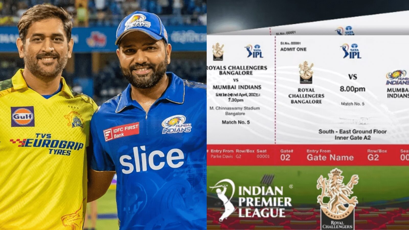 MI vs CSK 2025 Match 38 - Tickets, Prices & Squads (April 20)