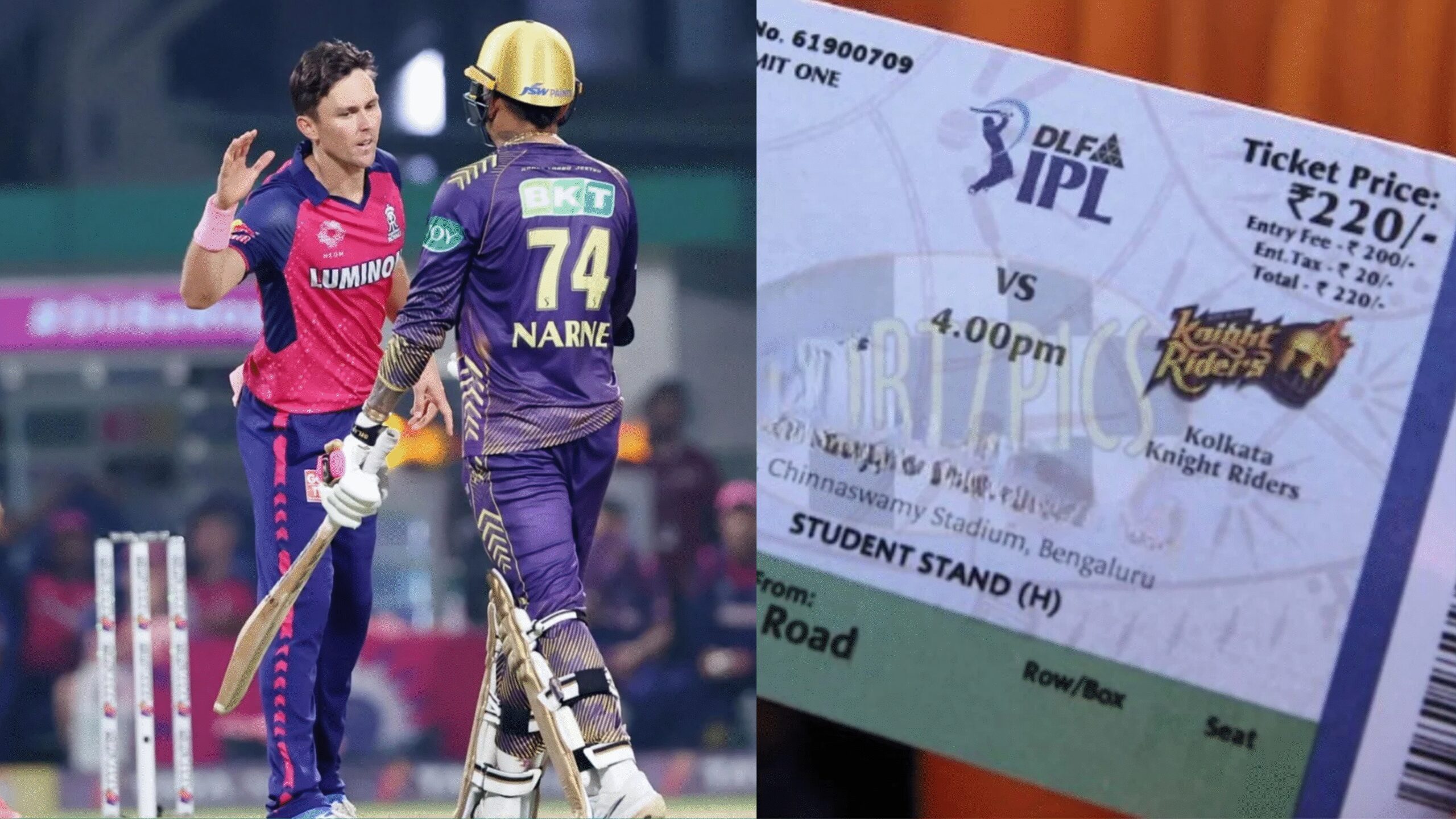 KKR vs RR 2025 Match 53 - Tickets, Teams & Pitch (May 4)