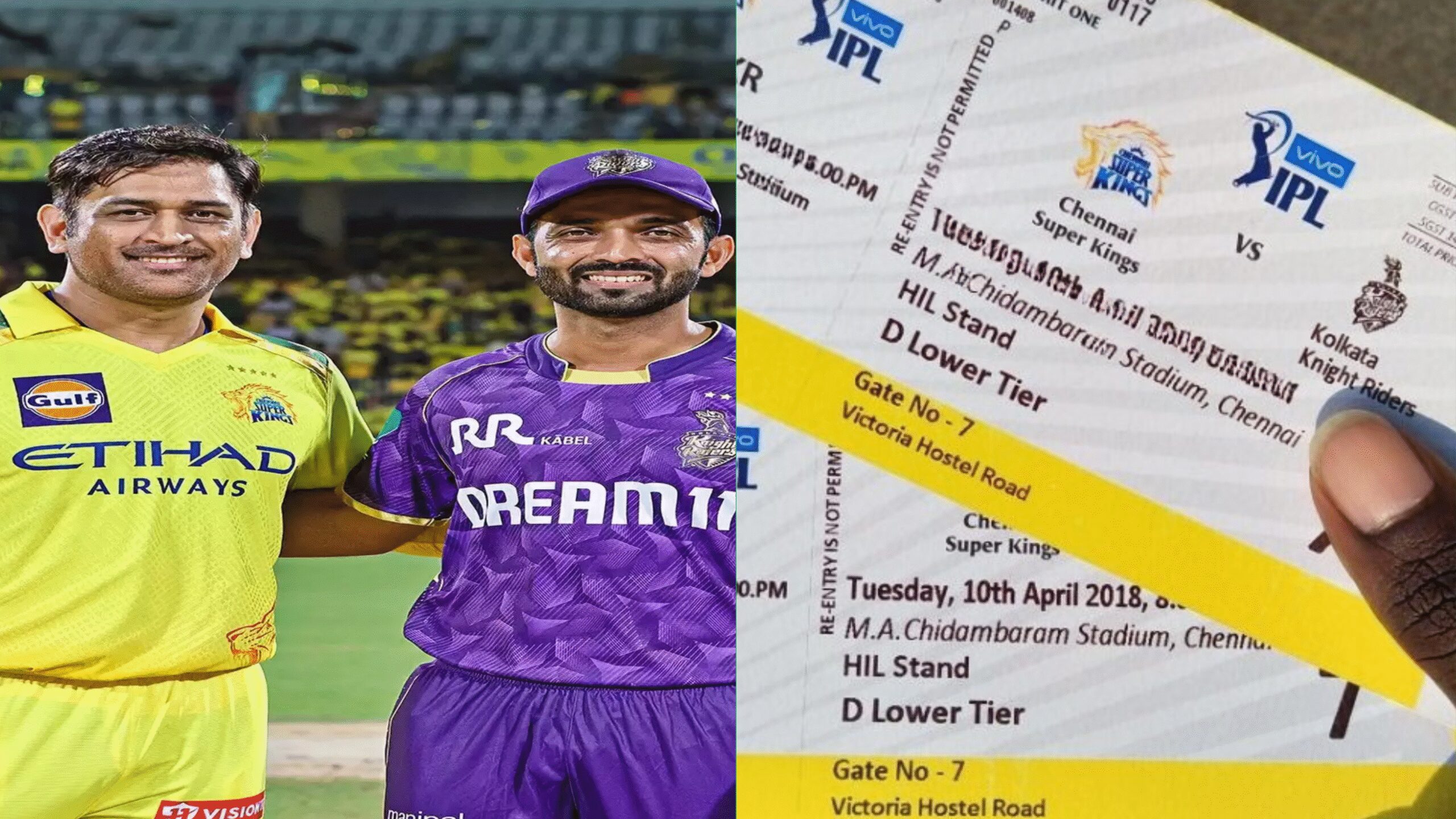 KKR vs CSK 2025 Match 57 - Pitch & Previous Records (May 7)