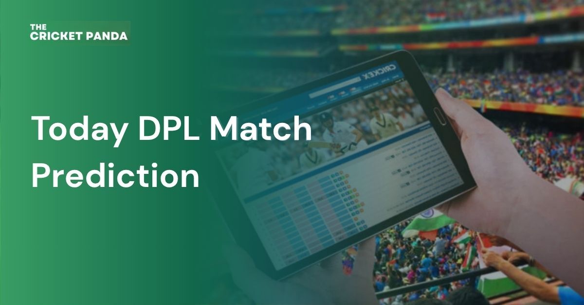 Today DPL Match Prediction & Odds: SDS vs EDR Match 1