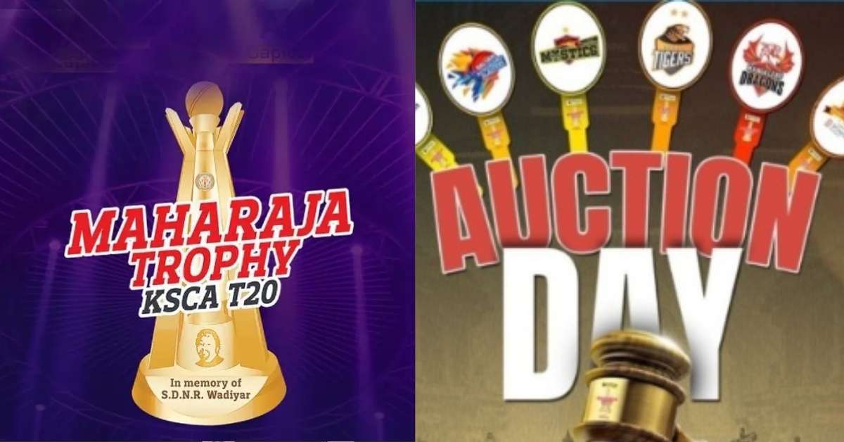 Maharaja Trophy KSCA T20 2025 Auction Highlights: Top Players