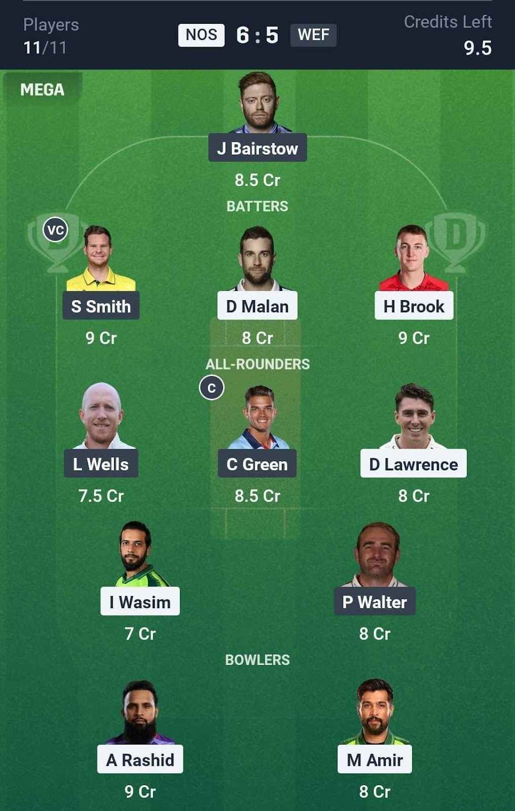 NOS vs WEF Dream11 Prediction The Hundred Men’s 2025
