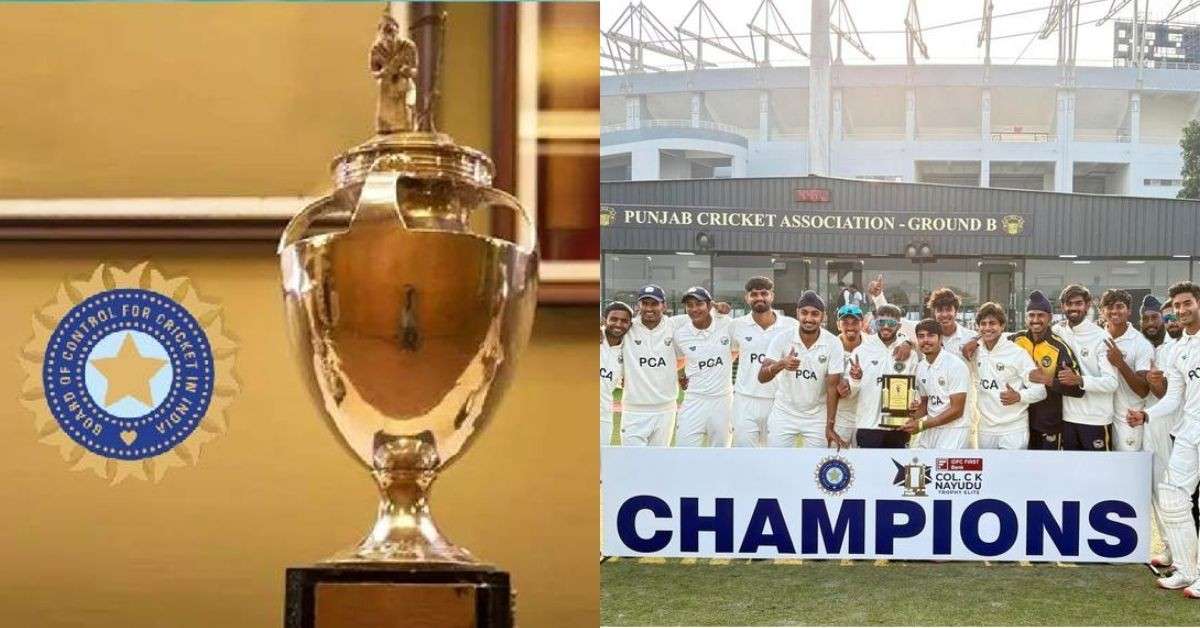 C.K. Nayudu Trophy Plate 2025 – Schedule, Teams & Updates