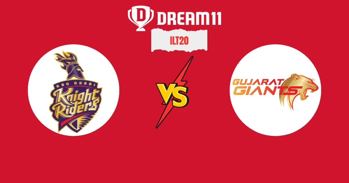 ADKR vs GG Dream11 Prediction Today ILT20 (18 Dec 2025)