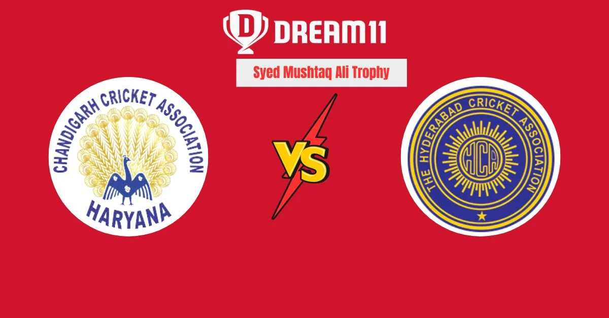 CHN vs HYD Dream11 Prediction Syed Mushtaq Ali Trophy (8 Dec)