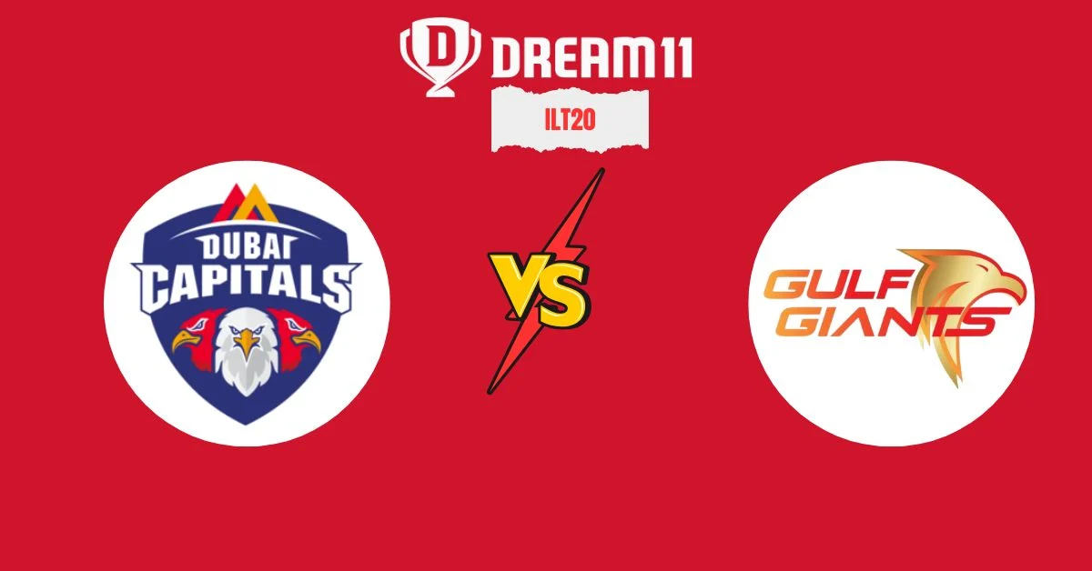 DCP vs GG Dream11 Prediction Today ILT20 (06 Dec 2025)