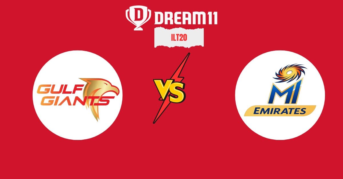 GG vs MIE Dream11 Prediction Today ILT20 (04 Dec 2025)