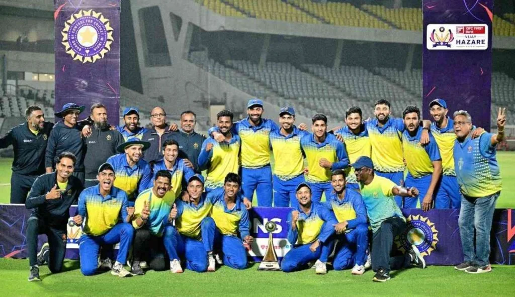 Vijay Hazare Trophy 2025-26 Points Table & Standings (09 JAN)