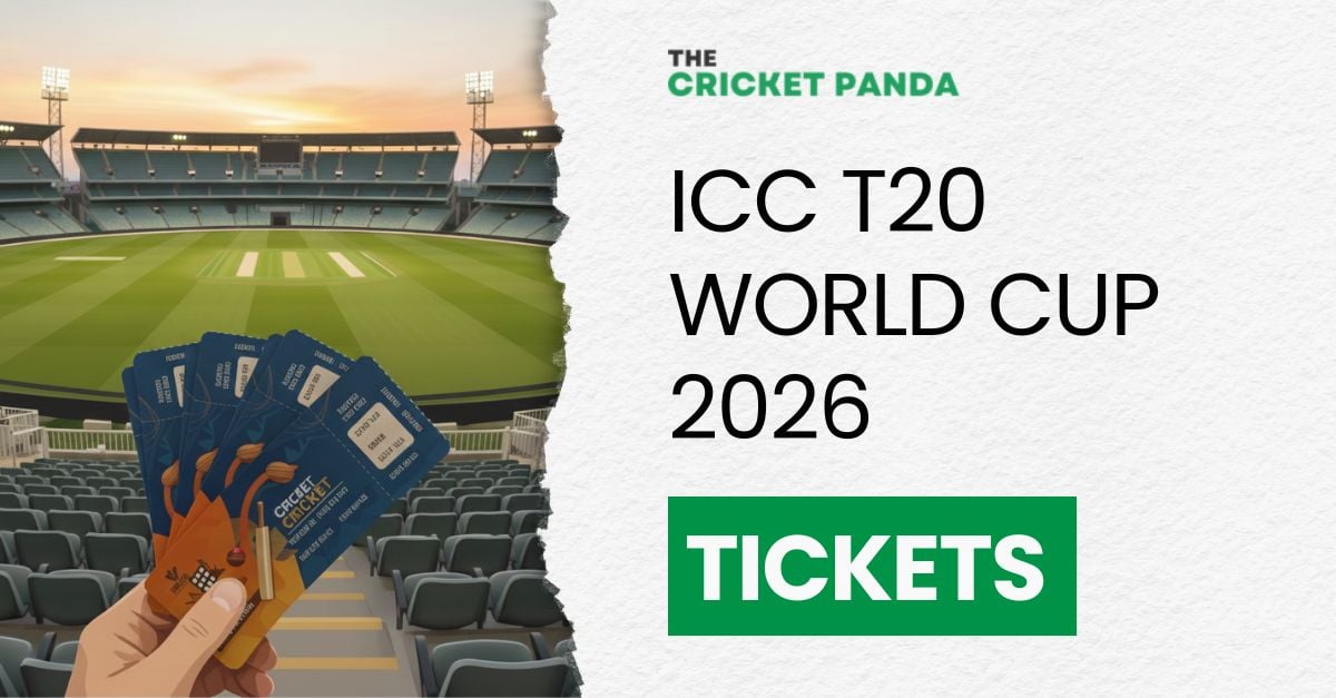 ICC T20 World Cup 2026 Tickets: Expected Prices & Booking Info