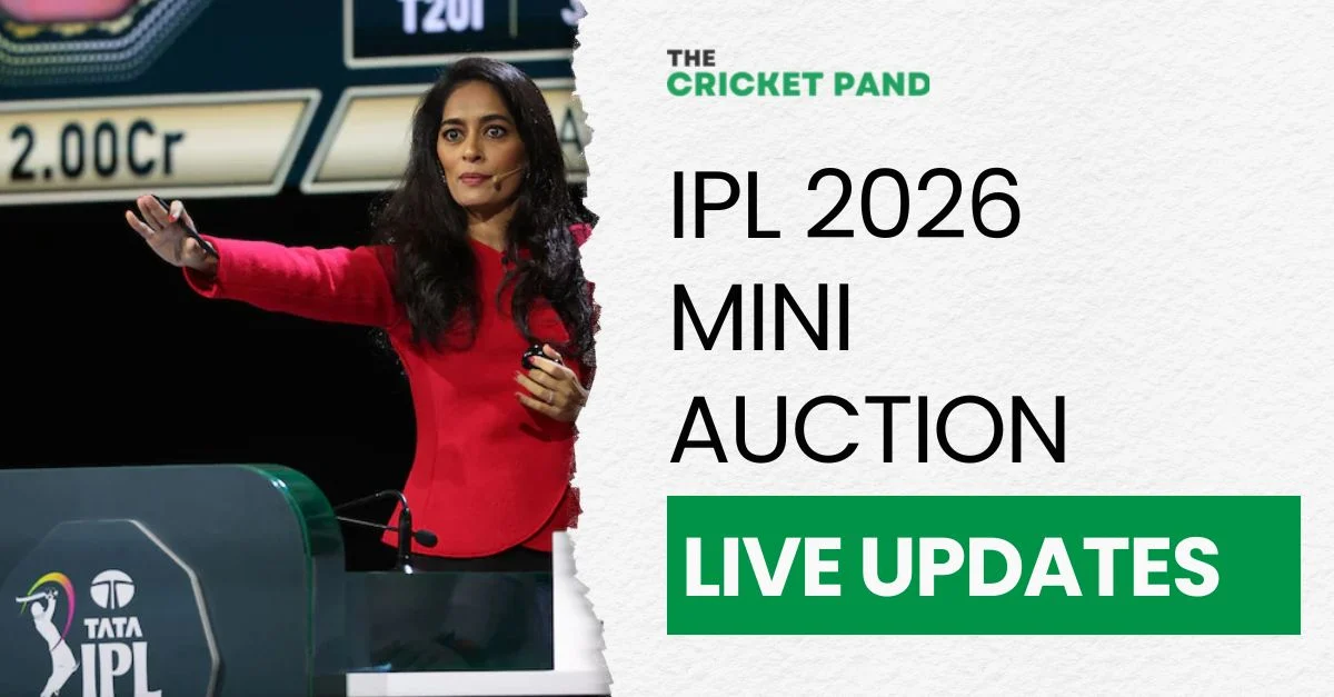 IPL 2026 Mini Auction Live Updates: Livingstone Sold For 13 Cr to SRH