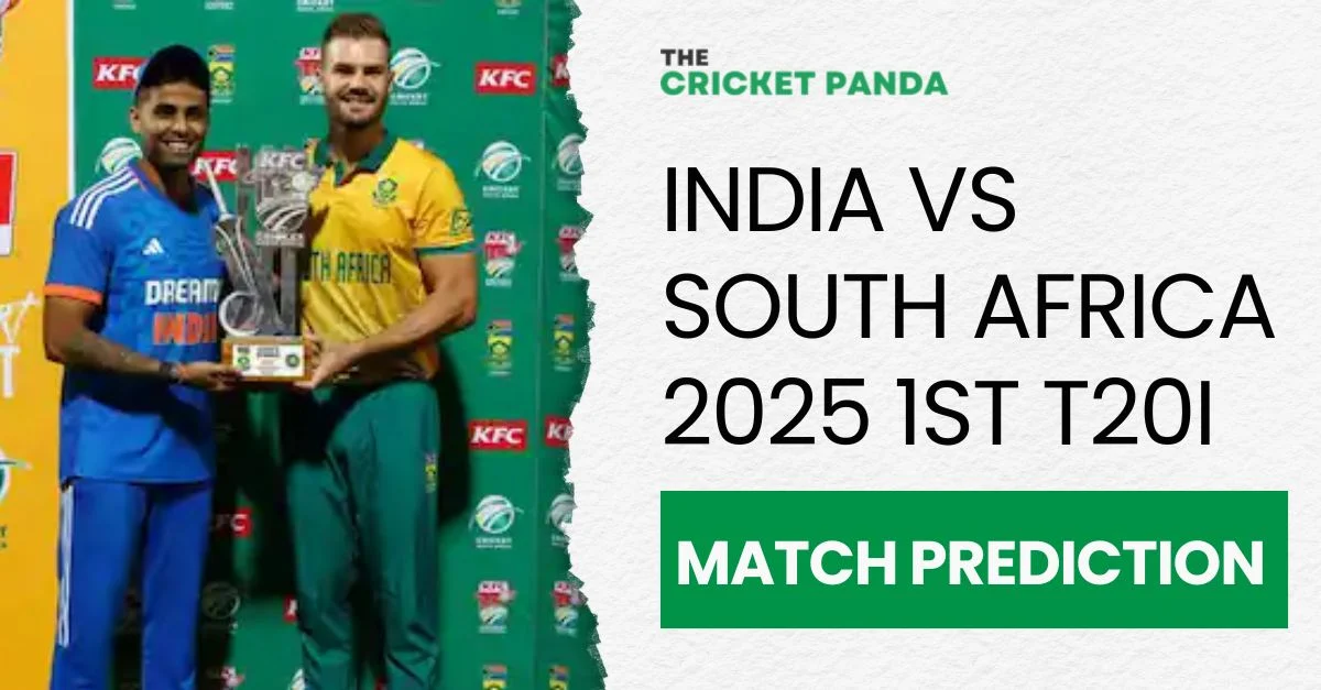 India vs South Africa 2025 1st T20I Match Odds & Prediction