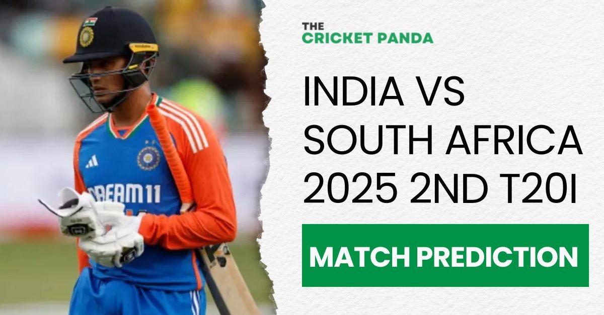 India vs South Africa 2025 2nd T20I Match Odds & Prediction