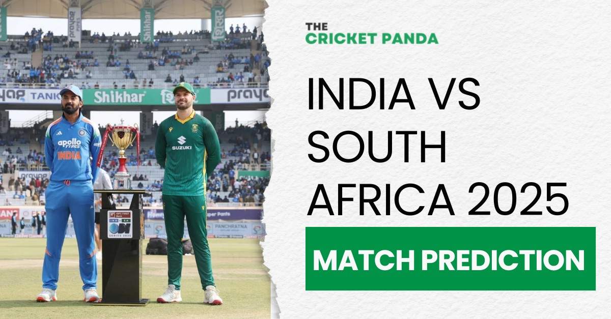 India vs South Africa 2025 3rd ODI Match Odds & Prediction