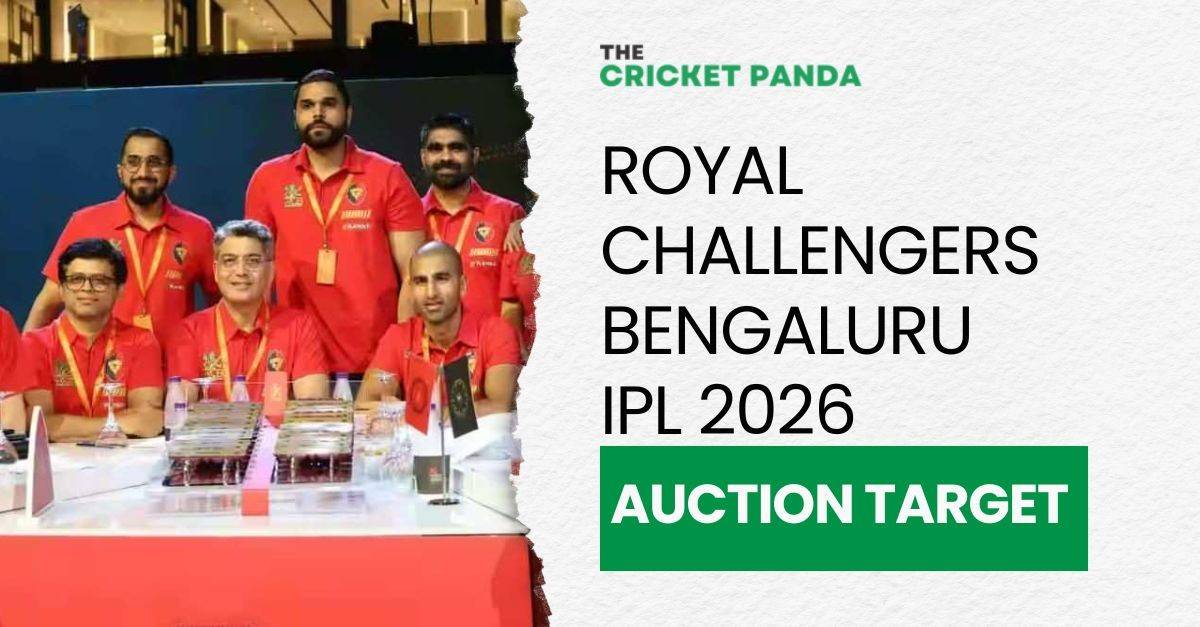 RCB IPL 2026 Auction Targets: Full Players List & Teams Strategy