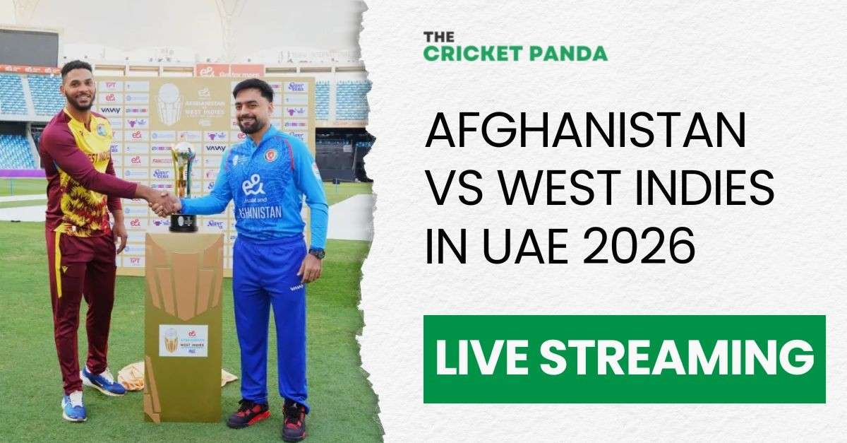 AFG vs WI 3rd T20I 2026 Live Streaming Apps & TV Channels