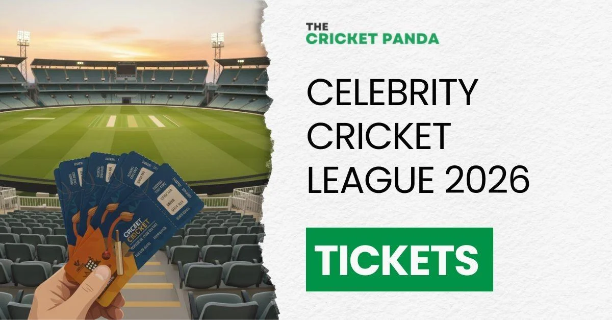 Celebrity Cricket League 2026 Tickets: Price, Booking & Venues