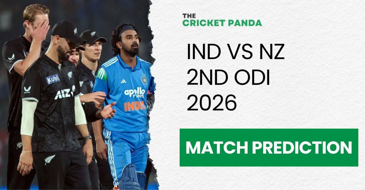 IND vs NZ 2nd ODI 2026 Match Prediction, Preview & Odds