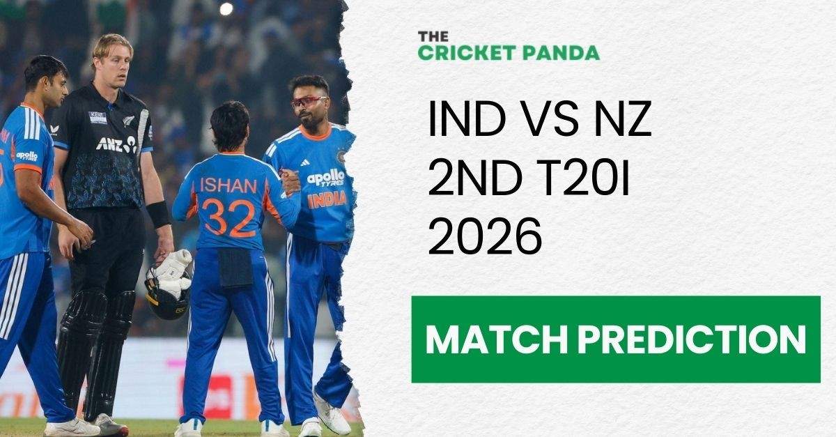 IND vs NZ 2nd T20I 2026 Match Prediction, Preview & Odds