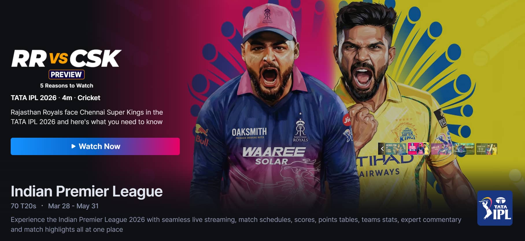 8 Best IPL Live Streaming Channels & OTT Platforms (2026 List)