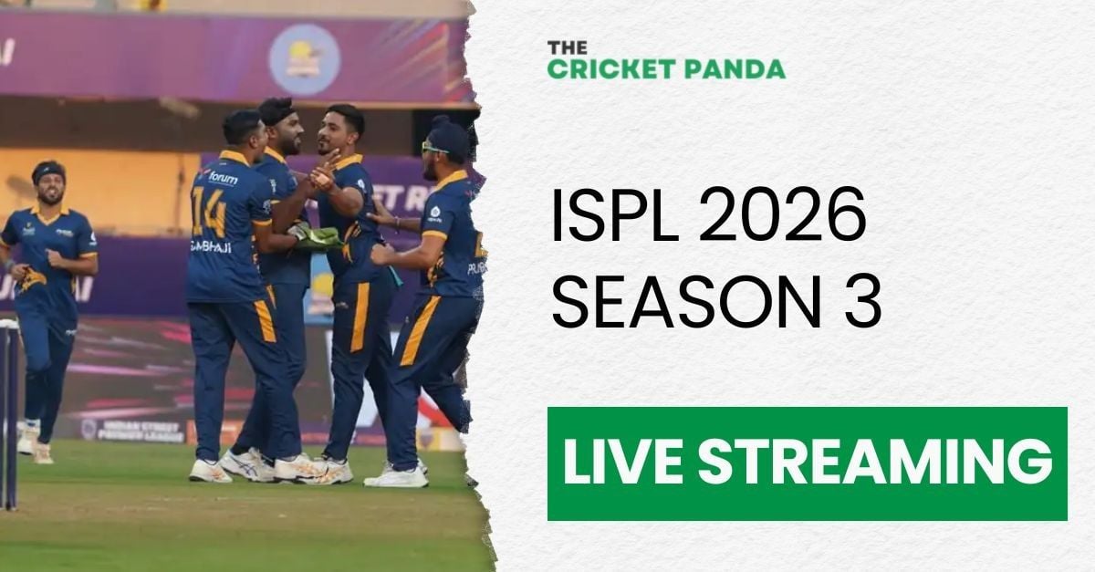 ISPL 2026 Season 3 Live Streaming: TV Channels & Platforms