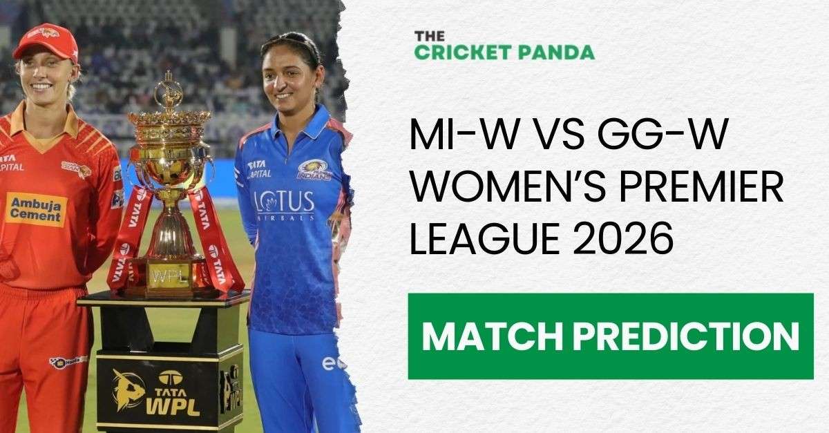 MI-W vs GG-W WPL 2026 Match 6 Prediction, Preview & Odds