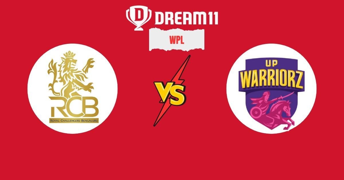 RCB-W vs UPW-W Dream11 Prediction Today WPL (12 Jan 2026)