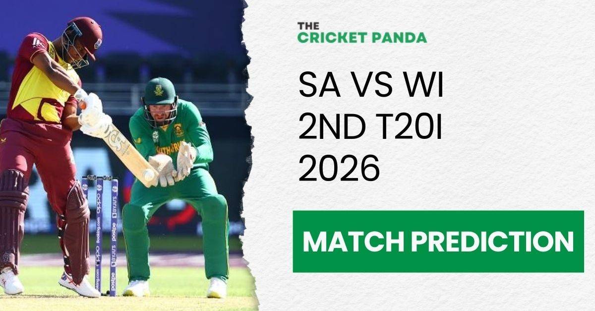 SA vs WI 2nd T20I 2026 Match Prediction, Preview & Odds