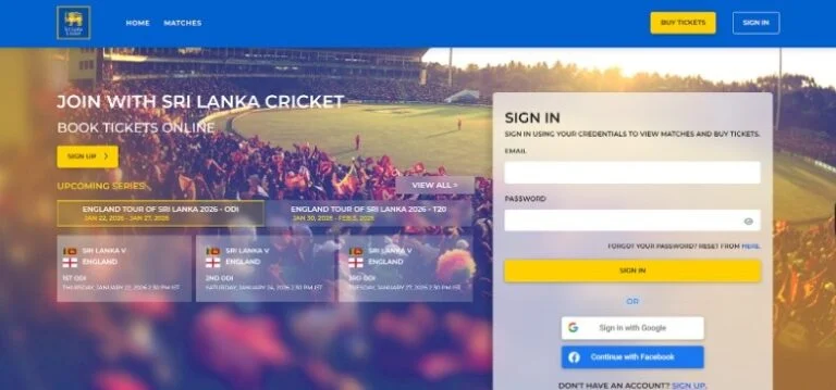 England in Sri Lanka 2026 Tickets: Prices, Venues & Booking Info
