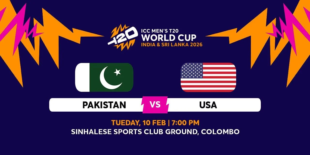 PAK vs USA 12th T20I WC 2026 Match Odds, Preview & Prediction