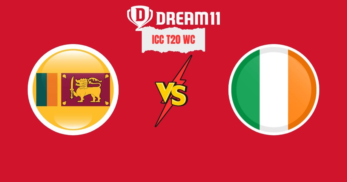 SL vs IRE 6th Match Dream11 Prediction T20 WC (08 Feb 2026)